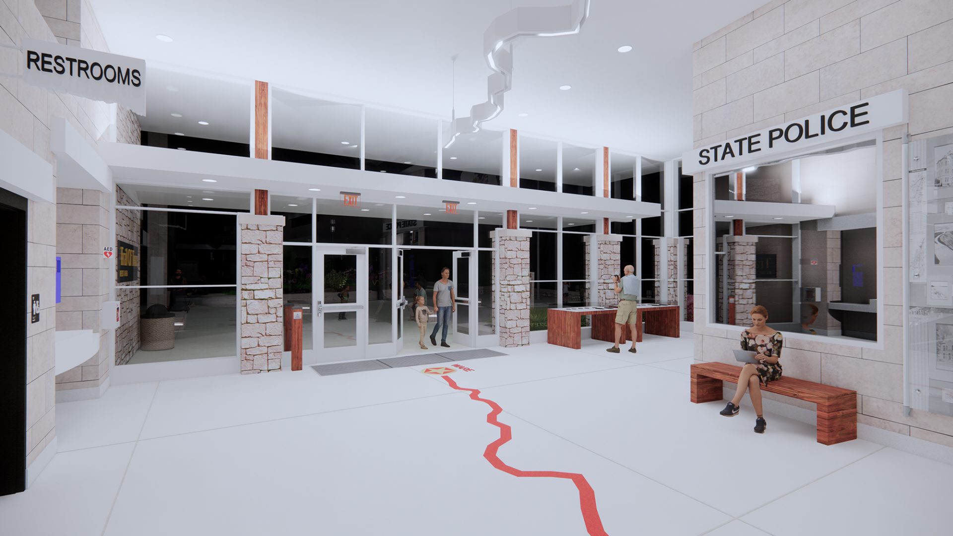 Trail of Tears Rest Stop – Baysinger Architects, LLC.