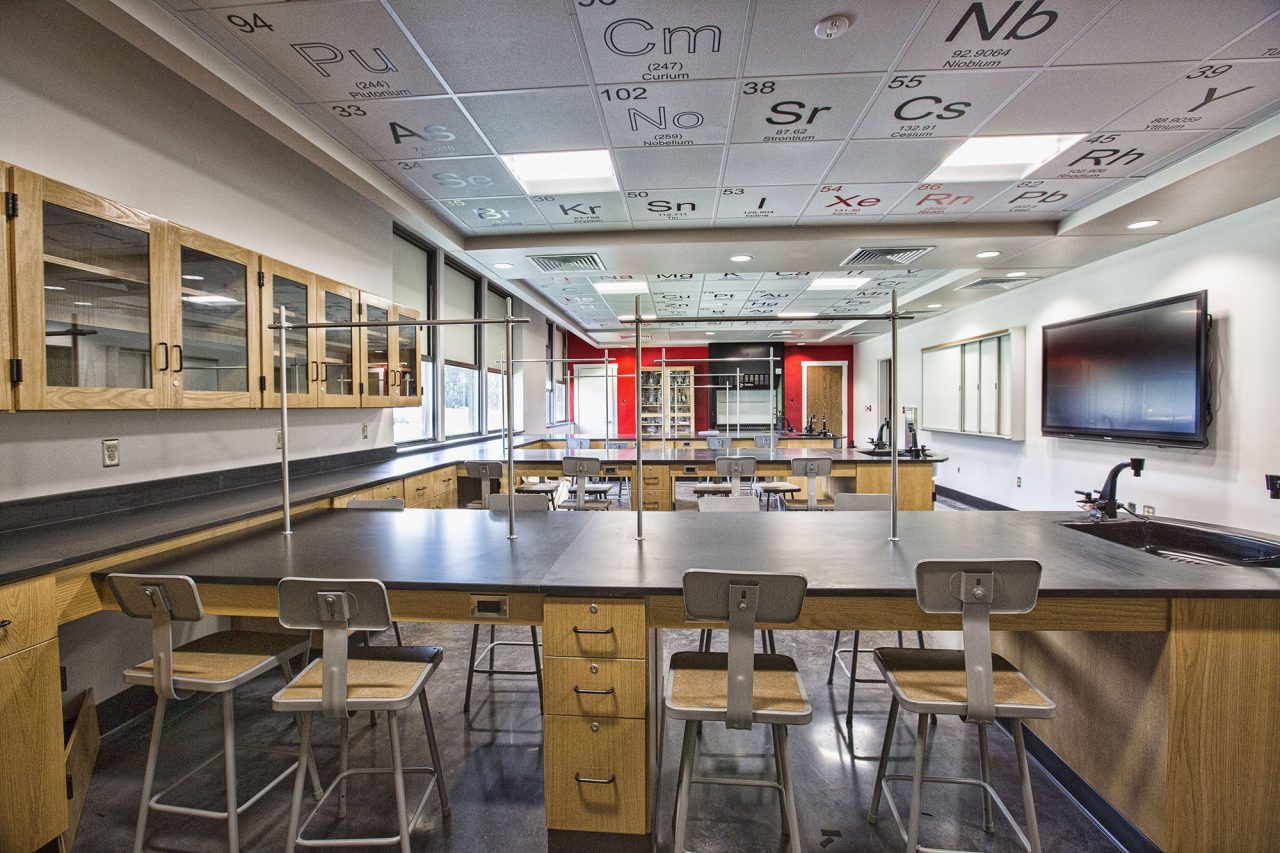 Shawnee High School Science Lab and Office – Baysinger Architects, LLC.