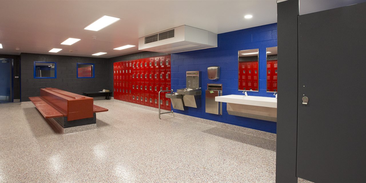 Egyptian Gym and Locker Rooms – Baysinger Architects, LLC.